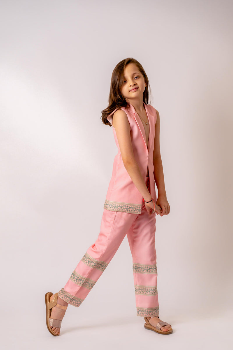 Pink Sky Pantsuit Kids – Pasha India
